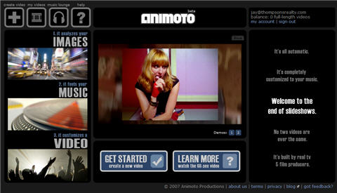 Animoto Rocks - GeekEstate Blog
