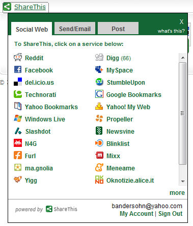 Comparing "AddThis" to "ShareThis" - GeekEstate Blog